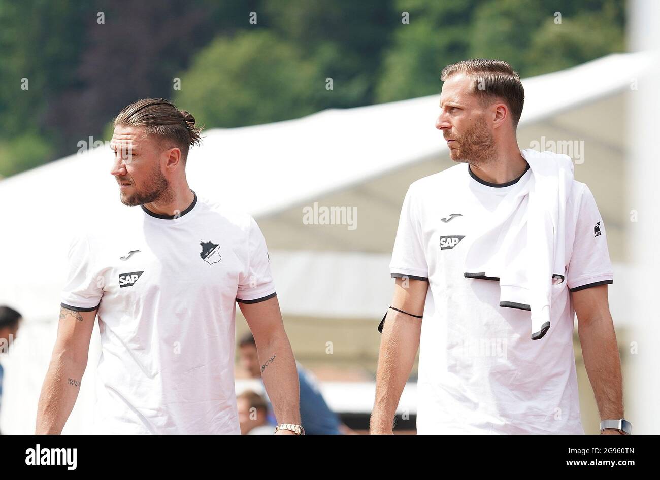 24.07.2021, Rottach-Egern, training camp of TSG Hoffenheim in Rottach ...