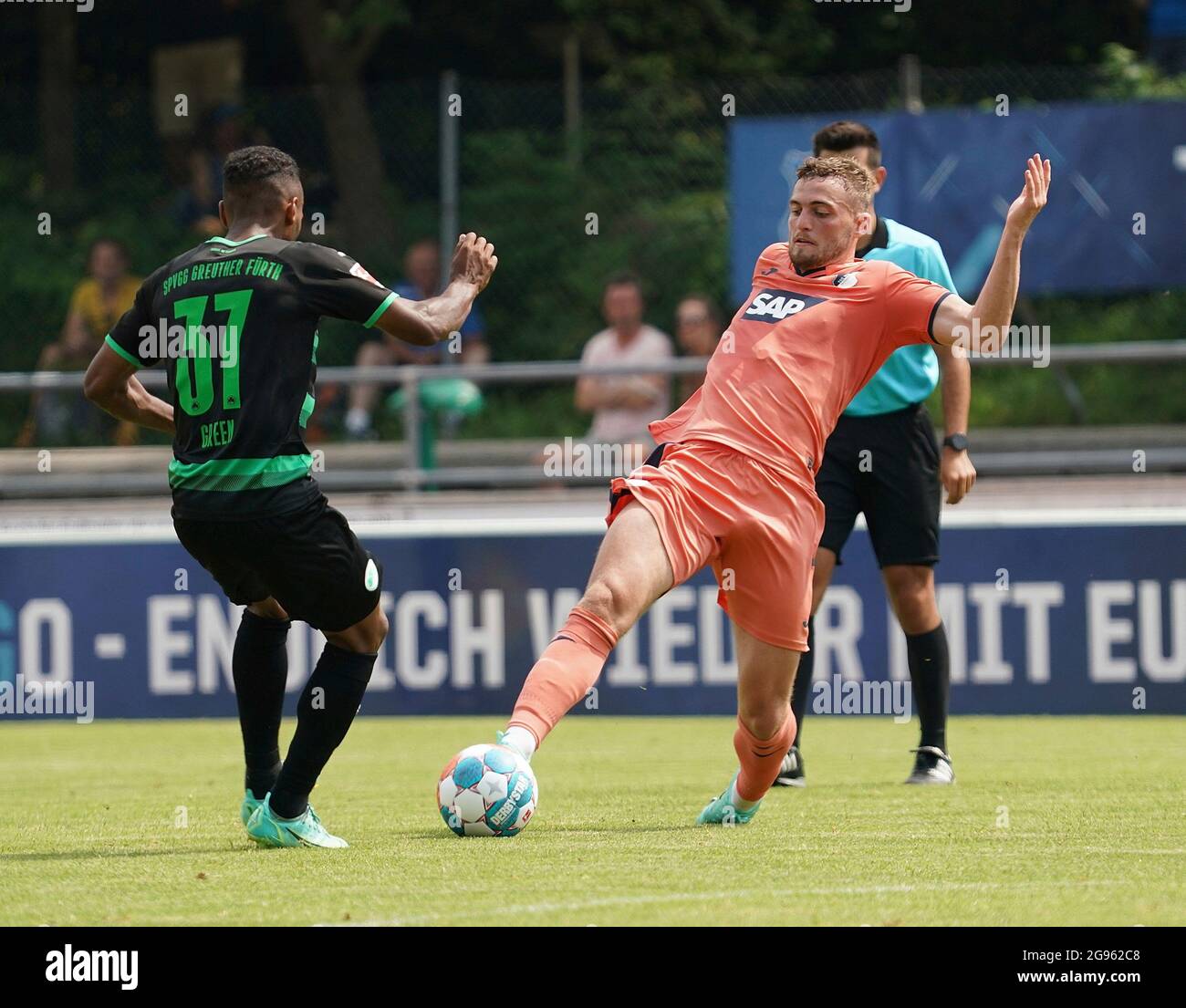 24.07.2021, Rottach-Egern, TSG Hoffenheim training camp in Rottach ...
