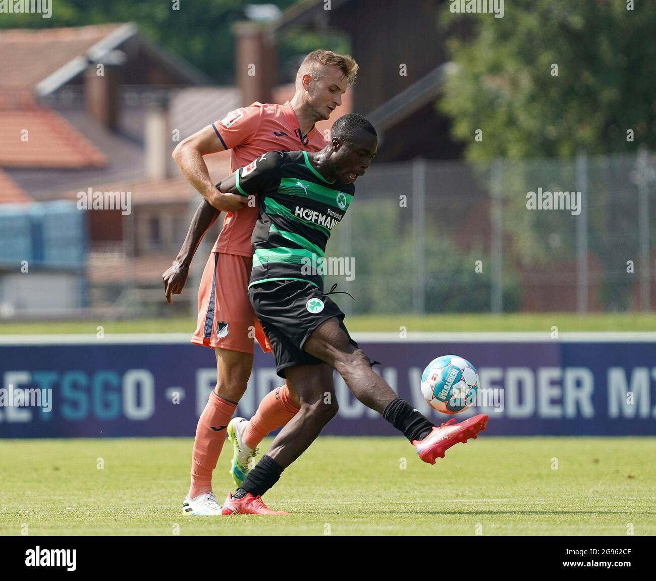 24.07.2021, Rottach-Egern, training camp of TSG Hoffenheim in Rottach ...
