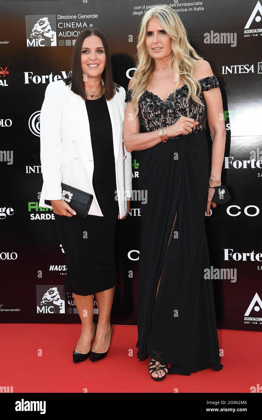 Santa Margherita di Pula: Filming Italy Sardegna Festival. In the photo ...