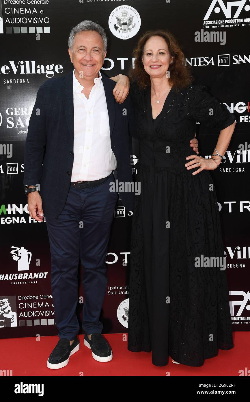 Santa Margherita di Pula: Filming Italy Sardegna Festival. In the photo ...