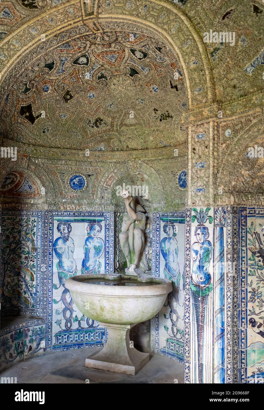Casa do Fresco interior, Fronteira Palace, Lisbon Stock Photo - Alamy