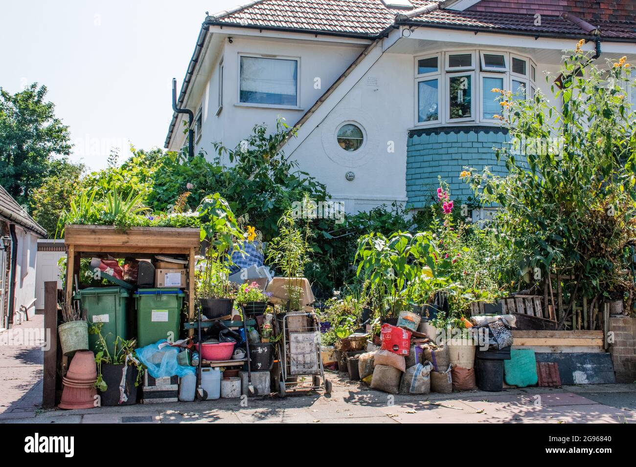 The home of a hoarder Stock Photo - Alamy
