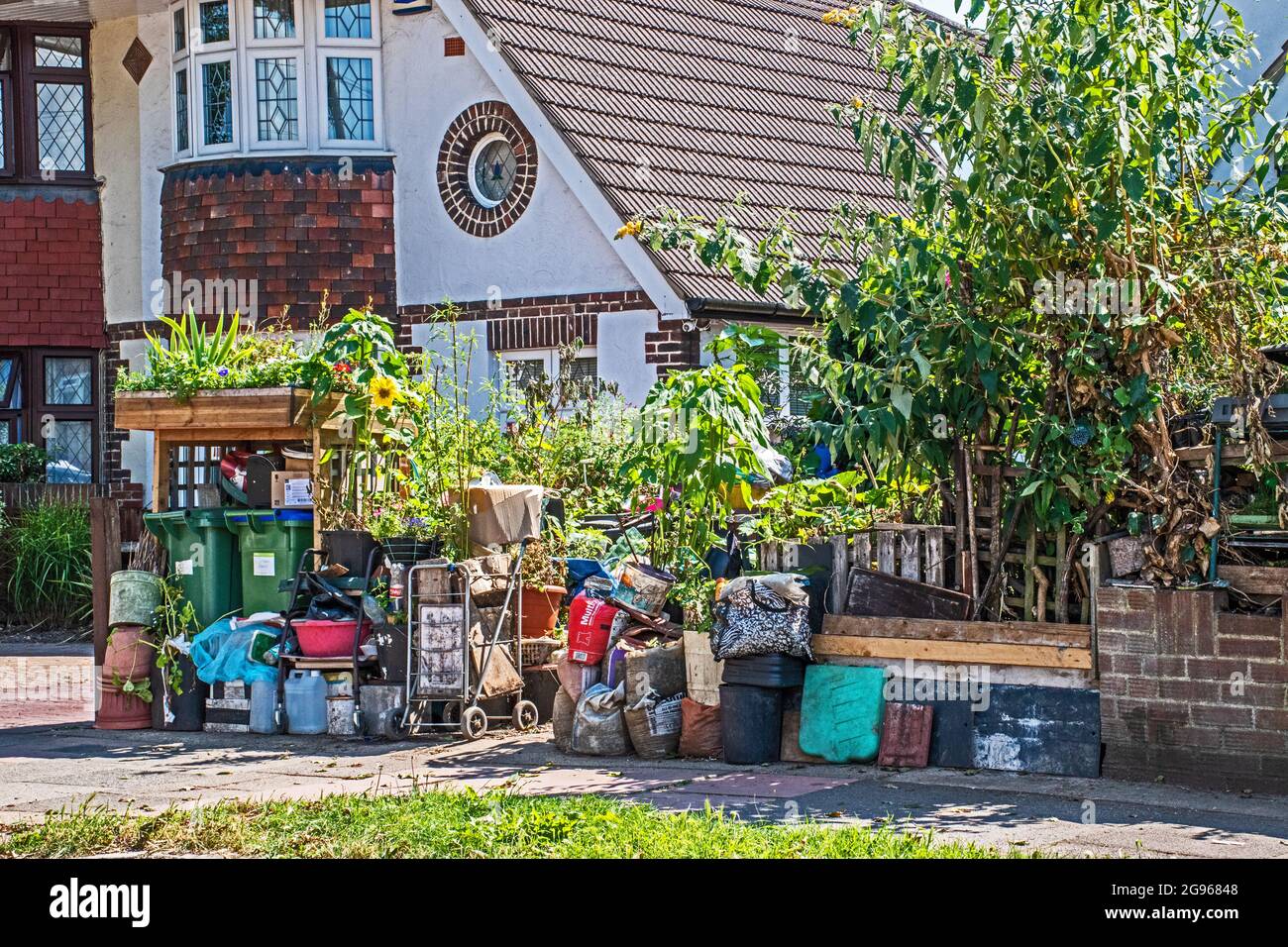 The home of a hoarder Stock Photo - Alamy
