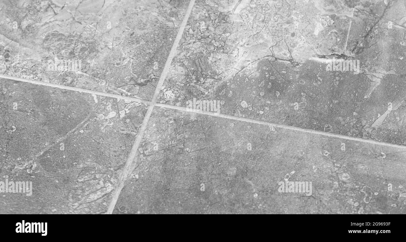 Ceramic tile seam close-up view, interior surface background photo ...