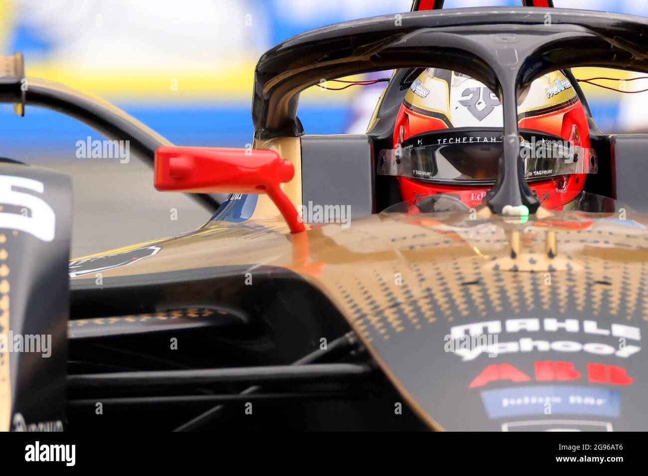 Excel Circuit, Docklands, London, UK. 24th July, 2021. Formula E London ...