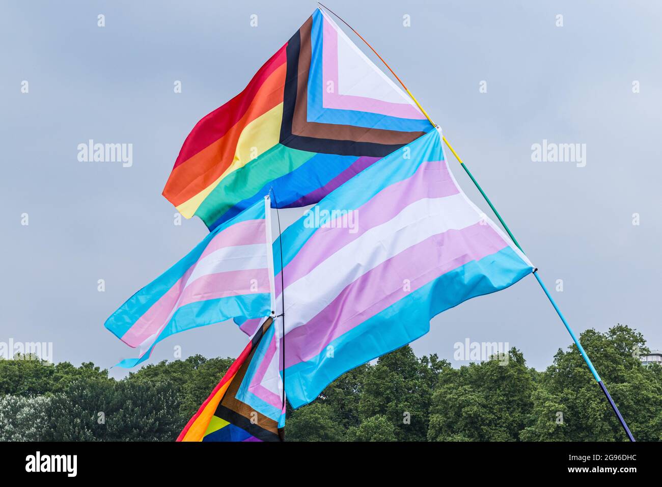 Reclaim pride protest, London, organised by Peter Tatchell Stock Photo ...