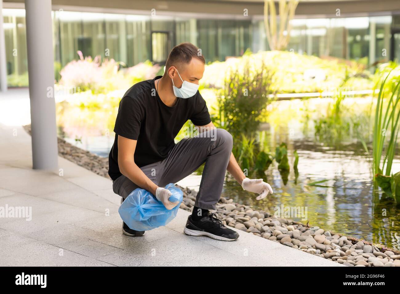 Recycle waste litter rubbish garbage trash junk clean training. Nature ...