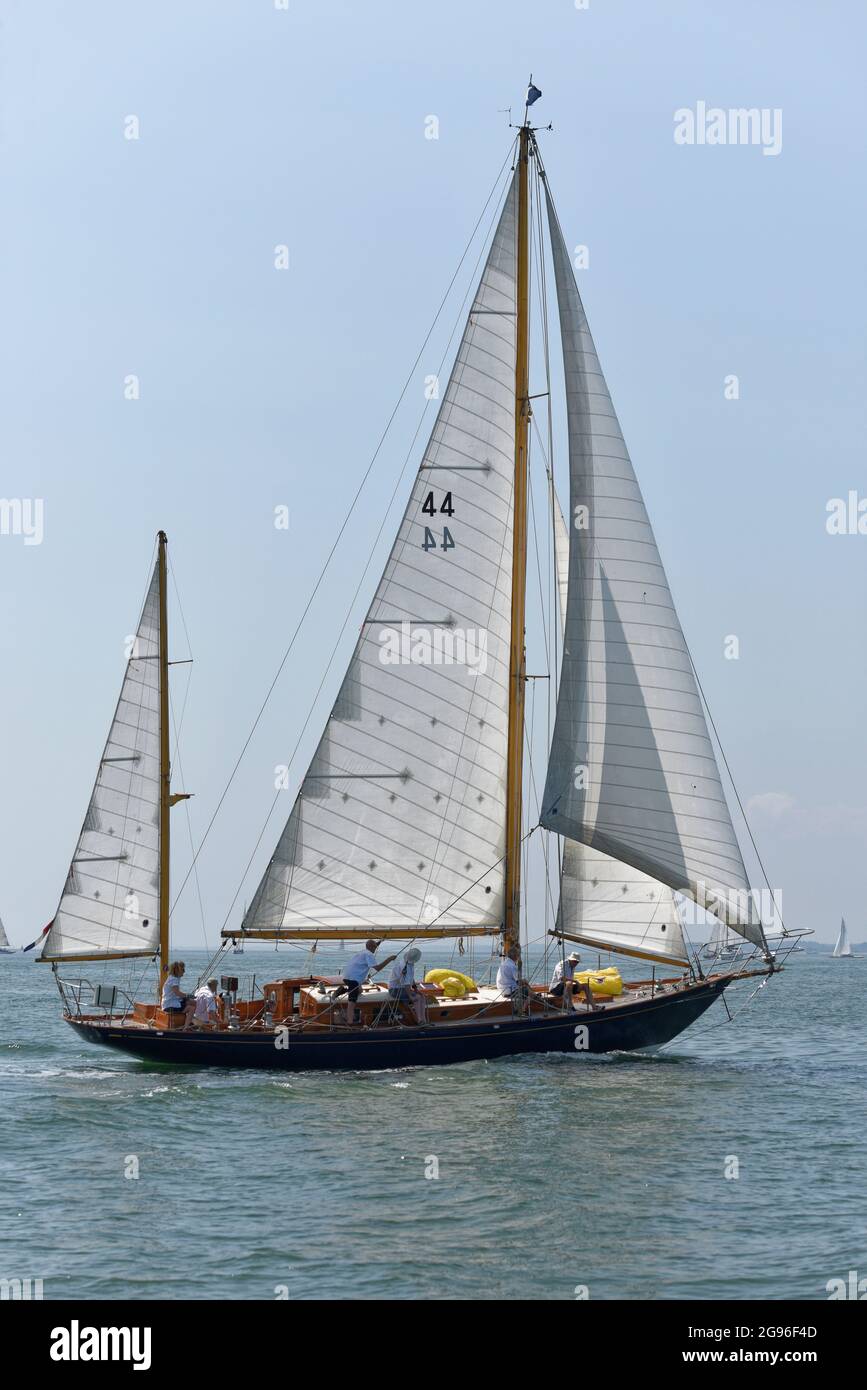 Yawl Sailboat