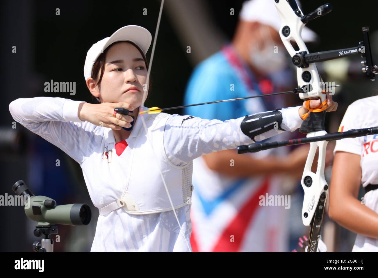 Tokyo, Japan. 23rd July, 2021. Azusa Yamauchi (JPN) Archery : Women's ...