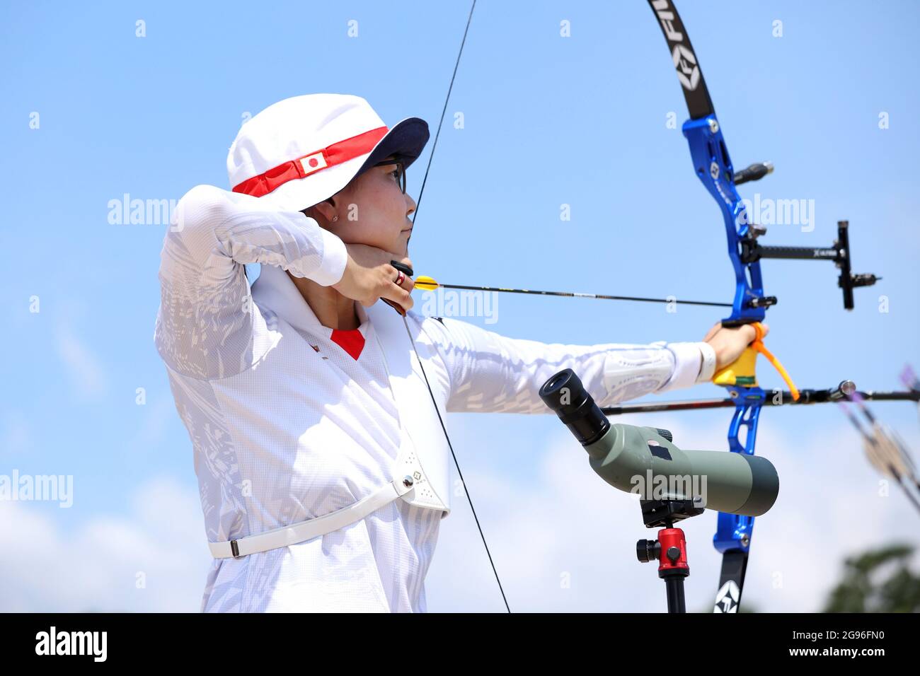 Tokyo, Japan. 23rd July, 2021. Ren Hayakawa (JPN) Archery : Women's ...