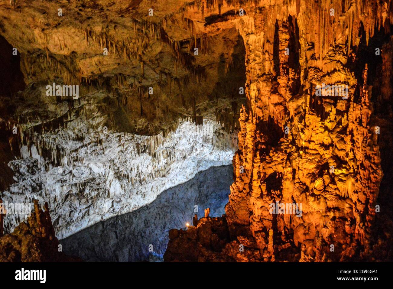 An interior view of Gilindire Cave in Mersin, Turkey, on Saturday, July ...