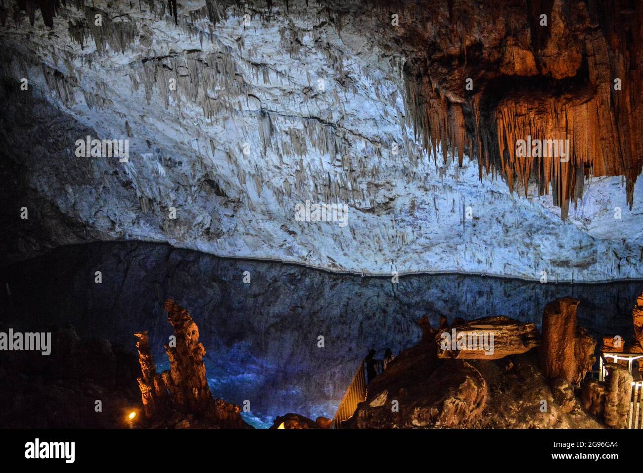 An interior view of Gilindire Cave in Mersin, Turkey, on Saturday, July ...
