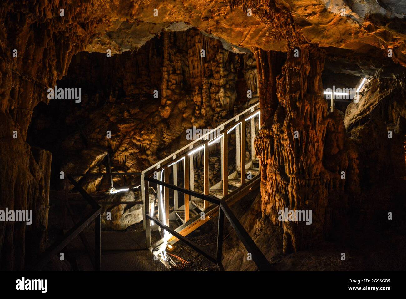 An interior view of Gilindire Cave in Mersin, Turkey, on Saturday, July ...