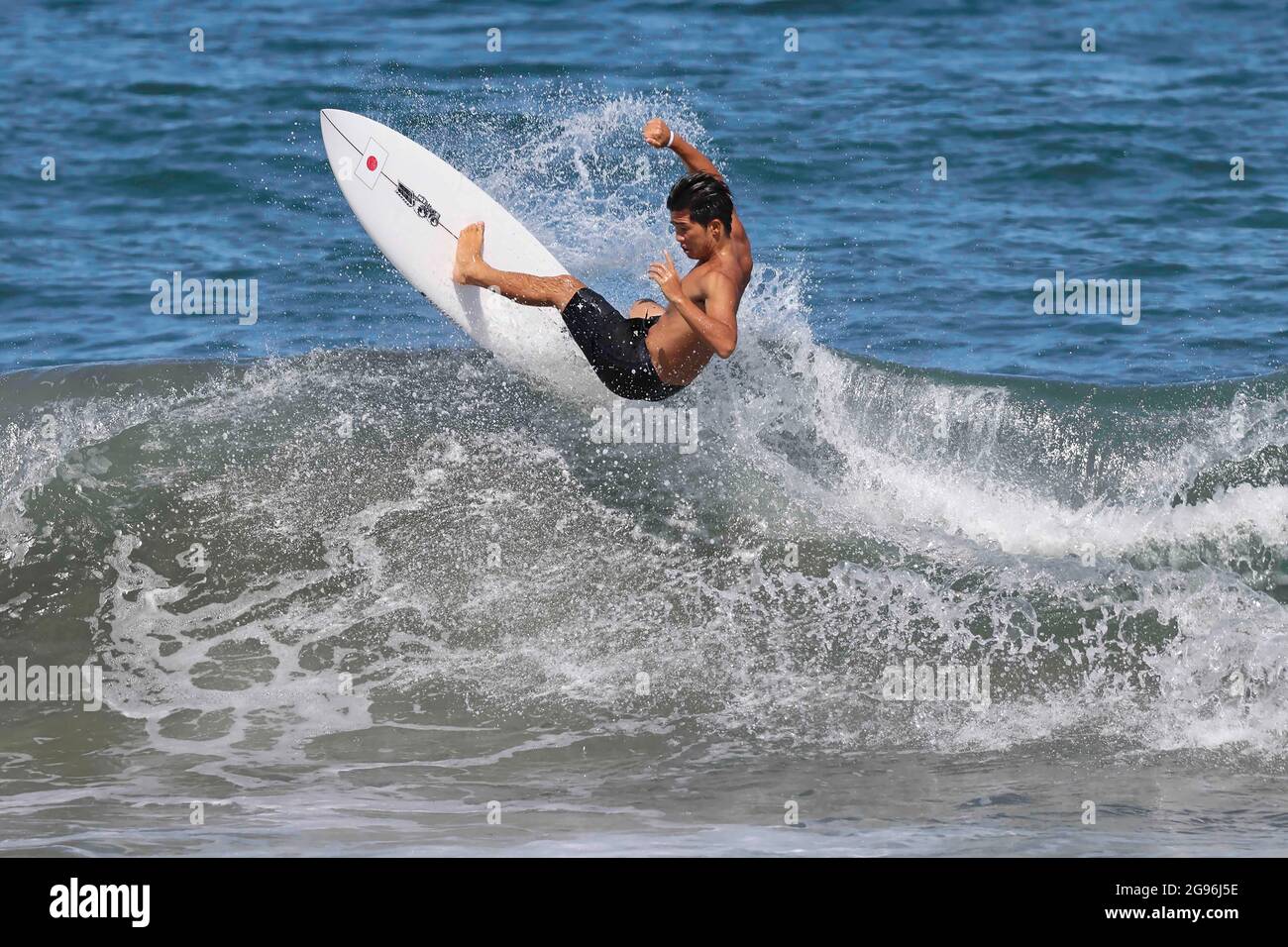Chiba, Japan. 24th July, 2021. Hiroto Ohara (JPN) Surfing : during the ...