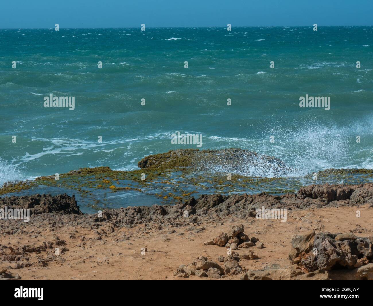 White Spume Known as Sea, Ocean or Beach Foam Created by the Agitation ...