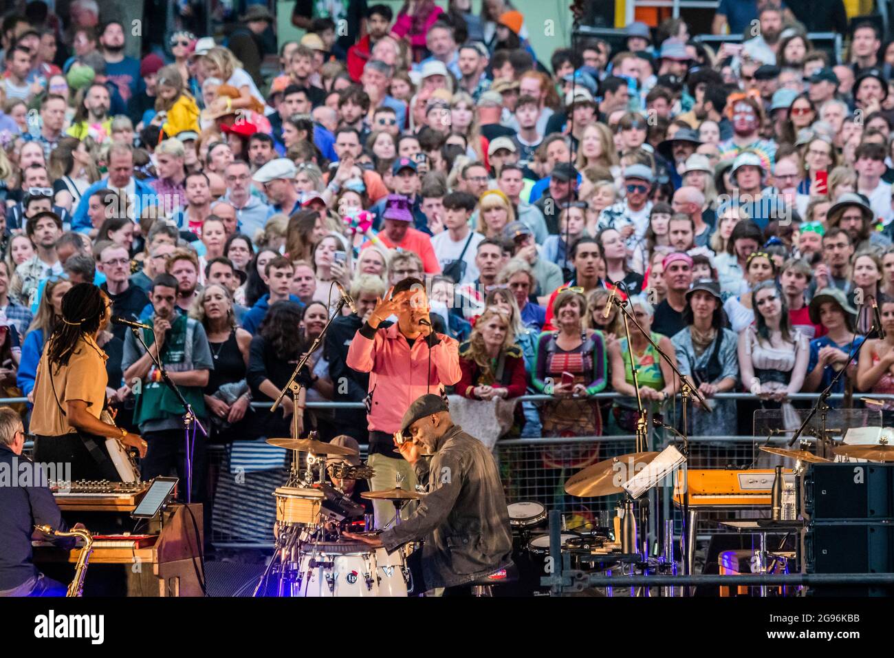 Henham Park, Suffolk, UK. 24th July, 2021. Damon Albarn Plays the ...