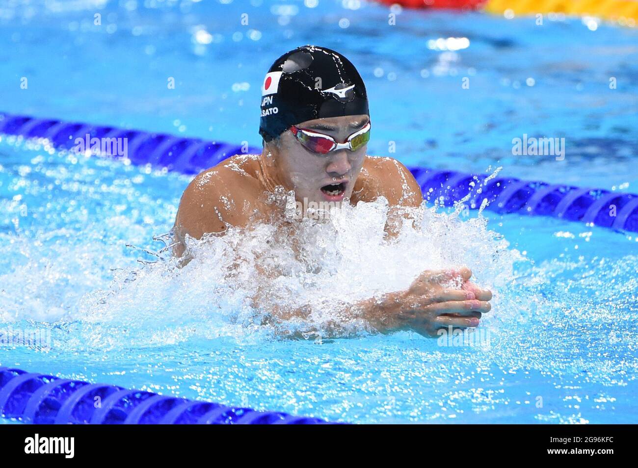 Tokyo, Japan. 24th July, 2021. Shoma Sato (JPN), July 24, 2021 - Swimming : Men's 100m ...