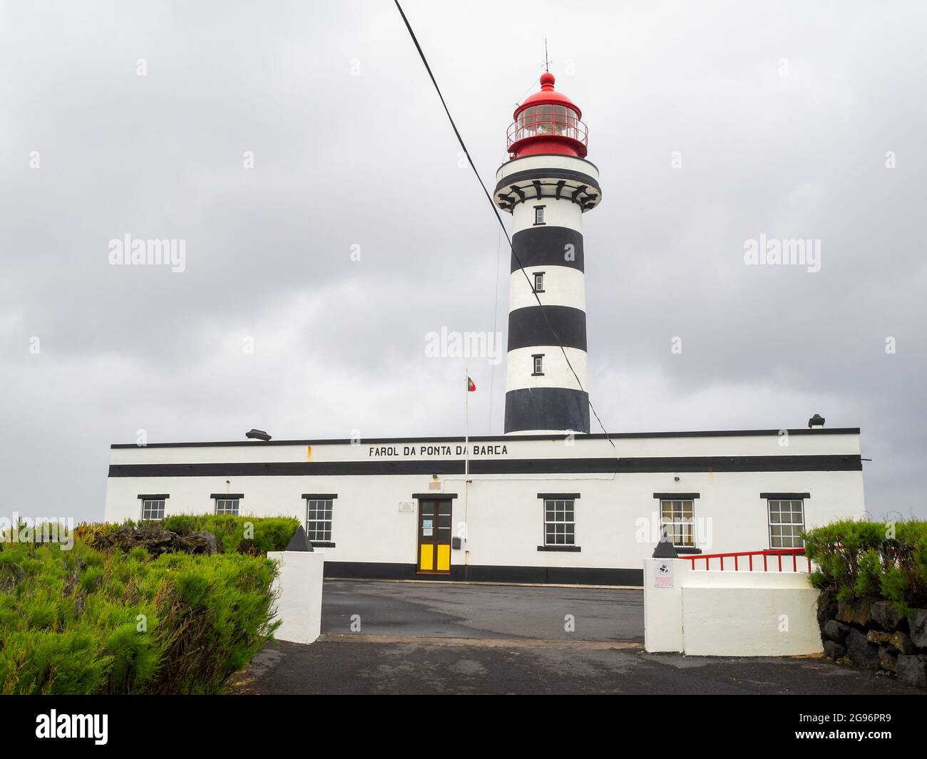 Ponta da Barca lighthouse, Graciosa Island, Azores Stock Photo - Alamy