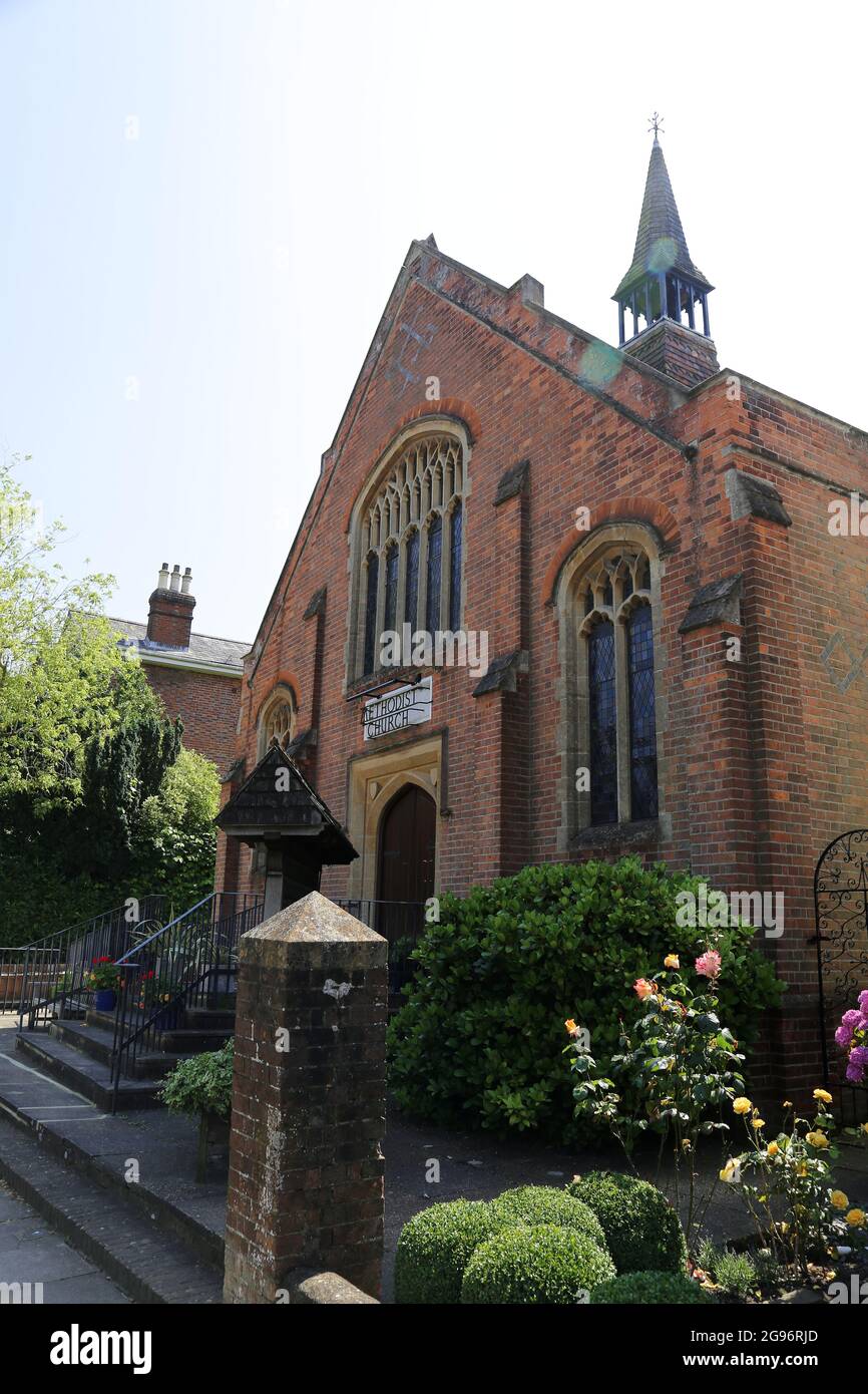 Methodist Church, High Street, Tenterden, Kent, England, Great Britain ...