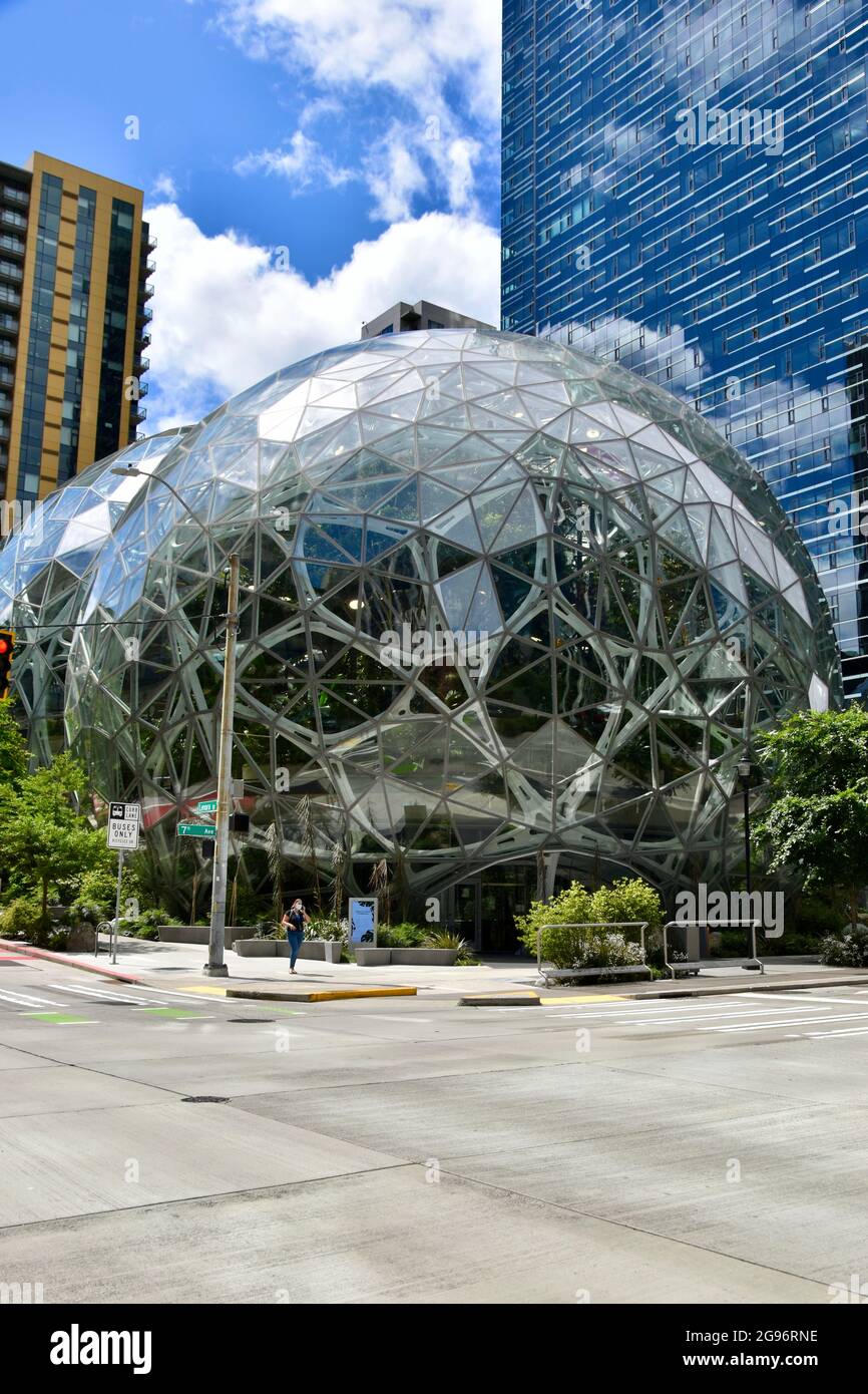 Around Seattle, Washington in the PNW (home to the Space Needle, Amazon ...