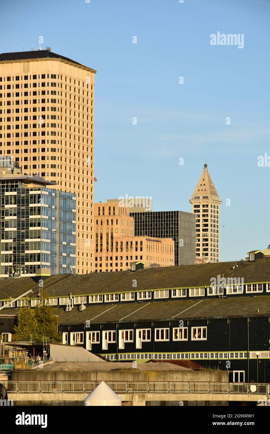Around Seattle, Washington in the PNW (home to the Space Needle, Amazon ...