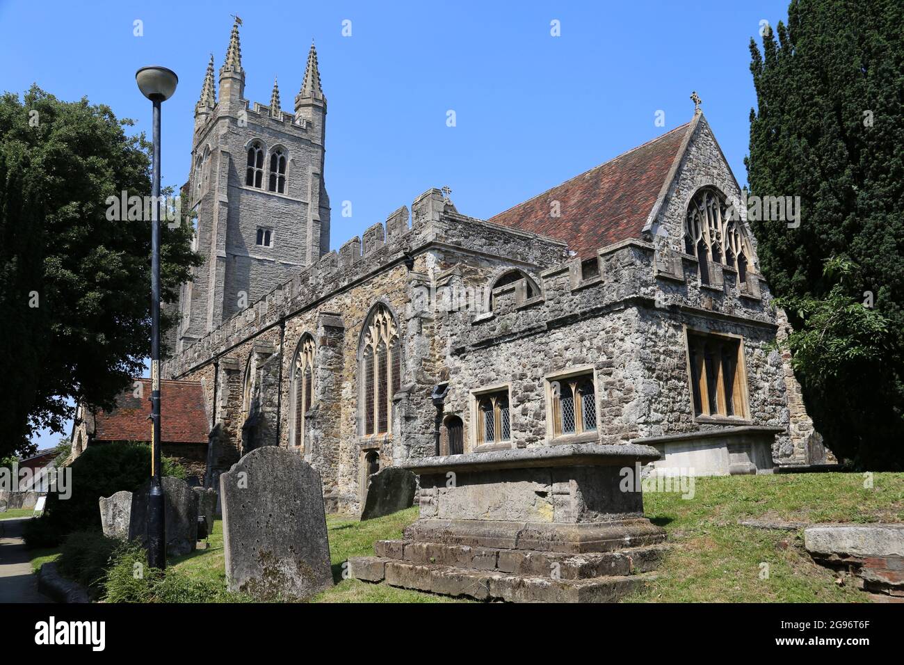 St Mildred's church, Church Street, Tenterden, Kent, England, Great ...