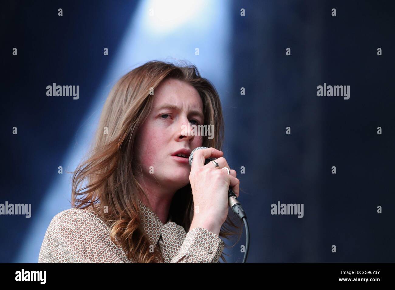 Tom Ogden Of Blossoms Performs On The Main Stage During Day Two Of