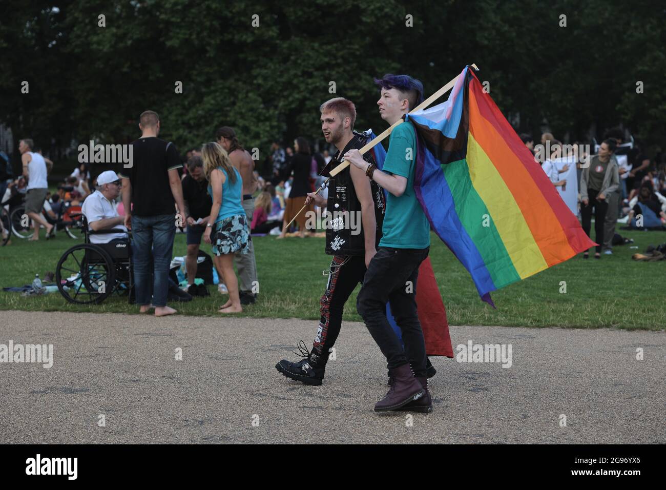 1972 uk pride rally hi-res stock photography and images - Alamy