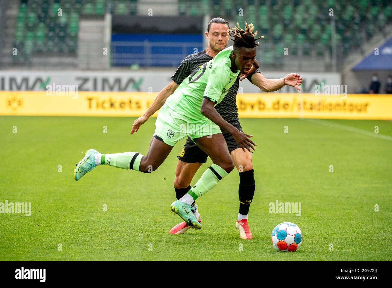 July 24th, 2021, St. Gallen, Kybunpark, test match Borussia Dortmund ...