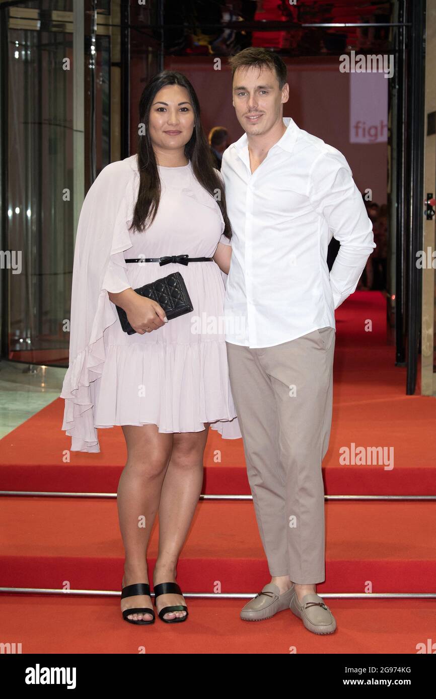 Louis Ducruet and his wife Marie Ducruet attend the Fight Aids Gala at ...