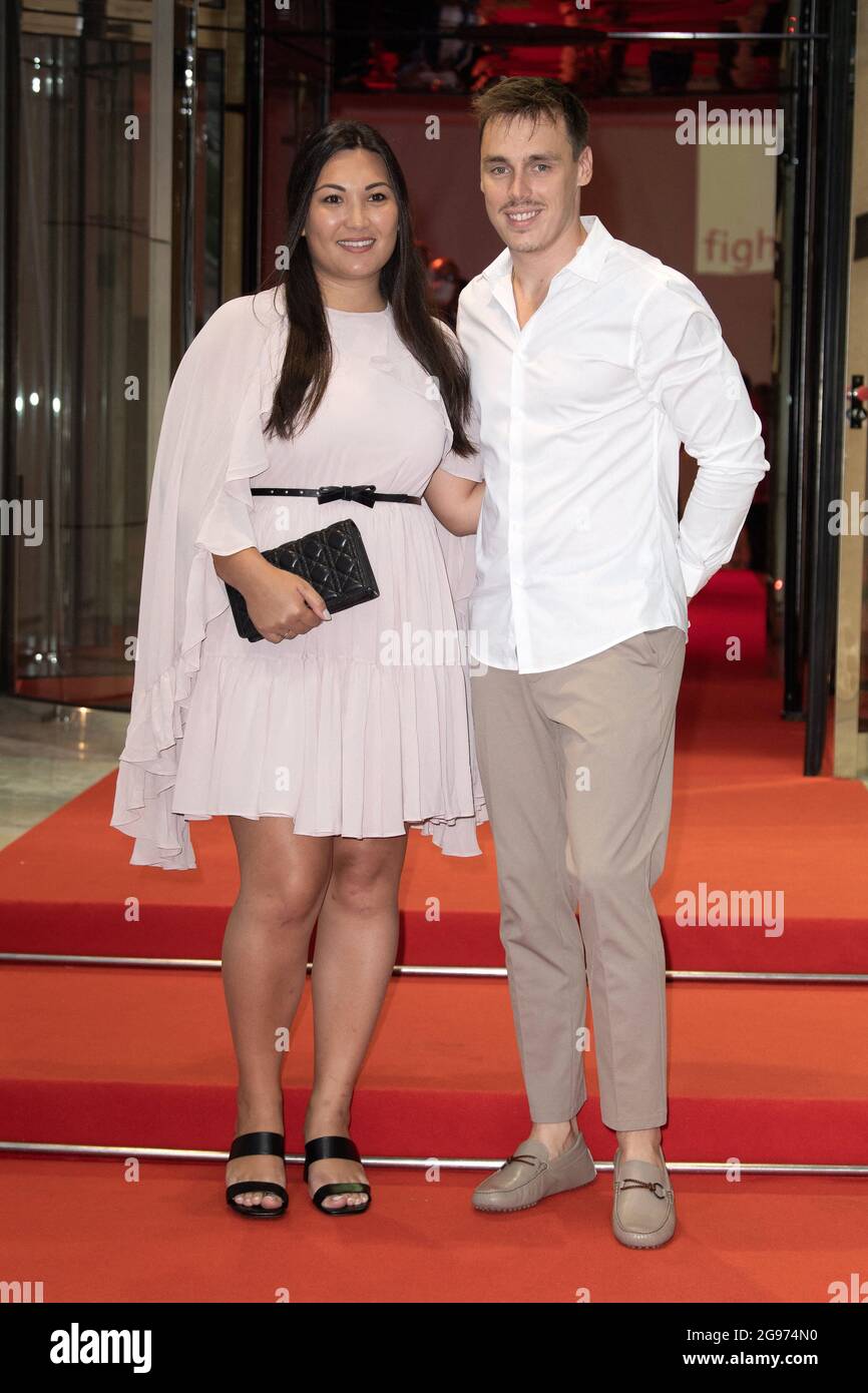 Louis Ducruet and his wife Marie Ducruet attend the Fight Aids Gala at ...