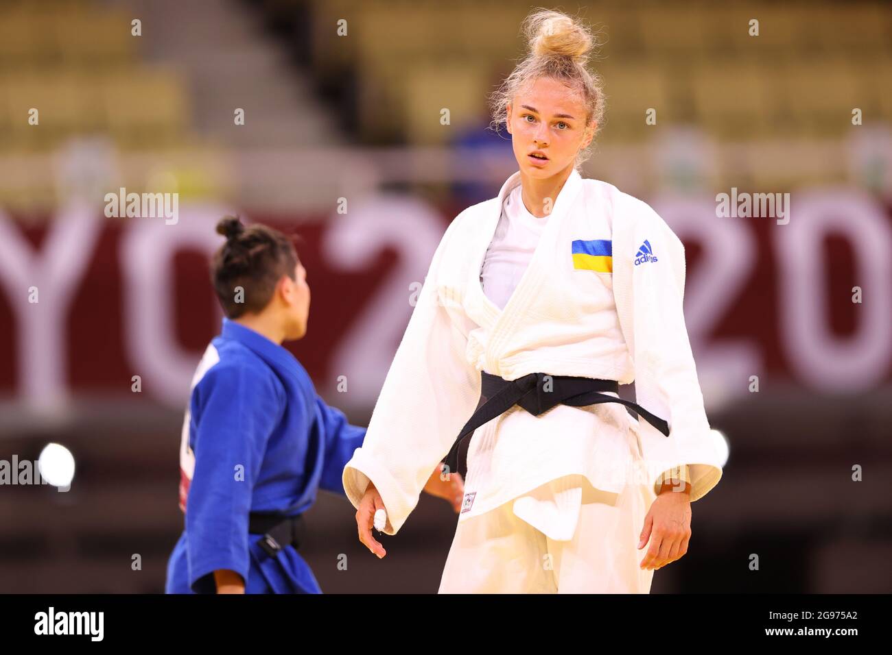 Tokyo, Japan. 24th July, 2021. Daria Bilodid (UKR) Judo : Women's -48kg Semi-Final during the ...