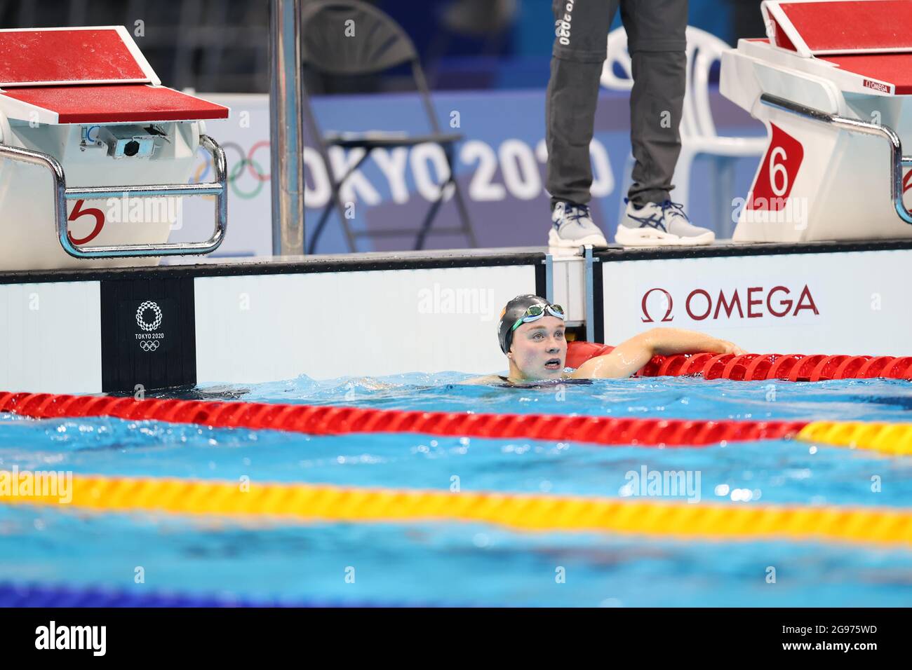 Tokyo, Japan. 24th July, 2021. Ellen Walshe (IRE) Swimming : Women's ...