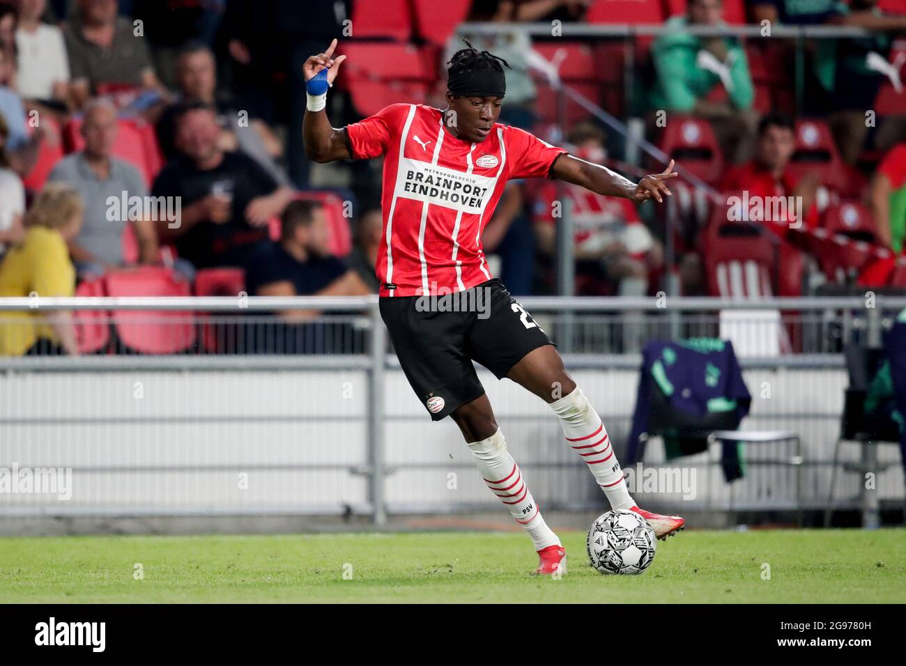 EINDHOVEN, NETHERLANDS - JULY 21: Chukwunonso Madueke of PSV during the ...