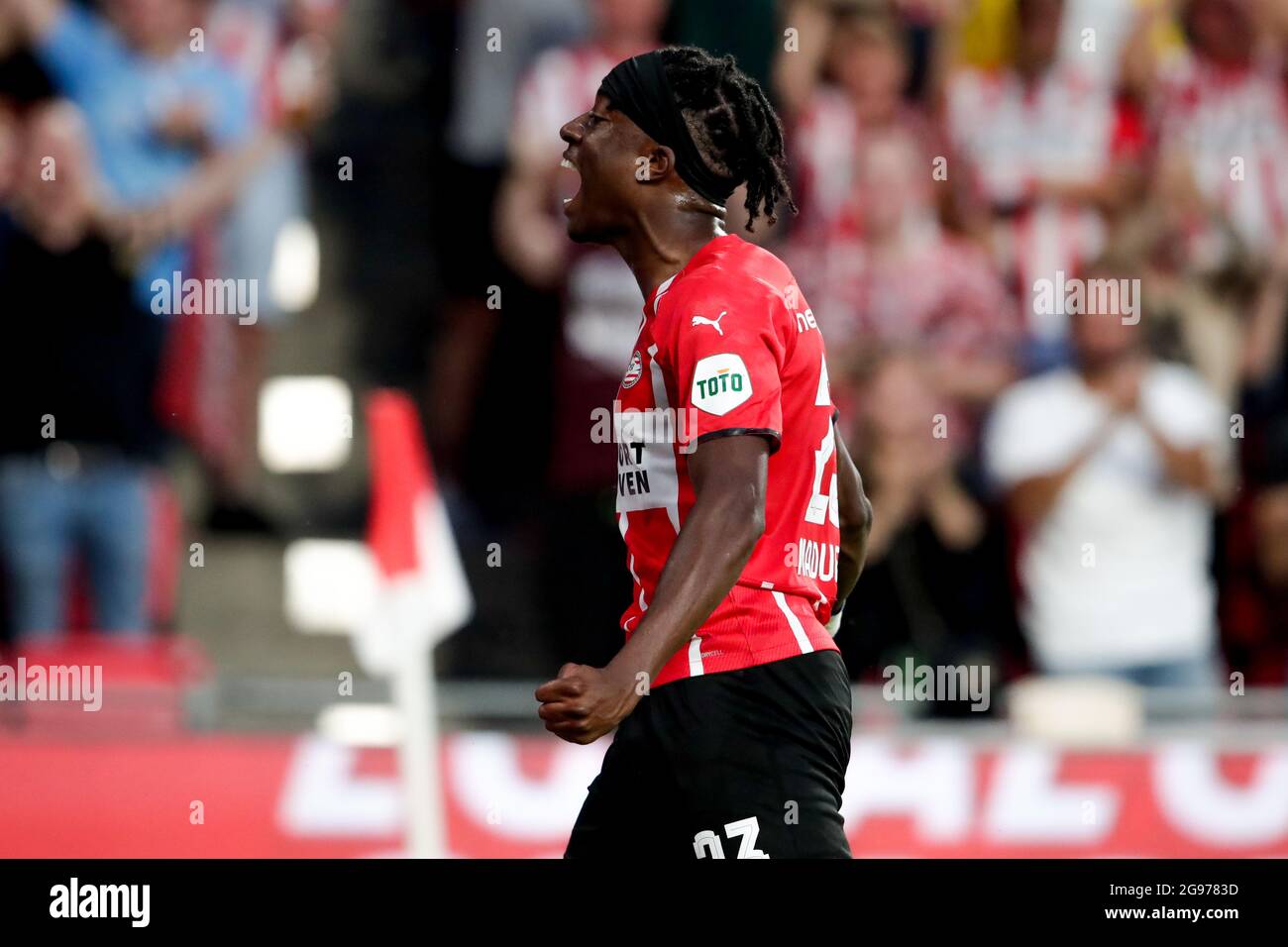 EINDHOVEN, NETHERLANDS - JULY 21: Chukwunonso Madueke of PSV during the ...