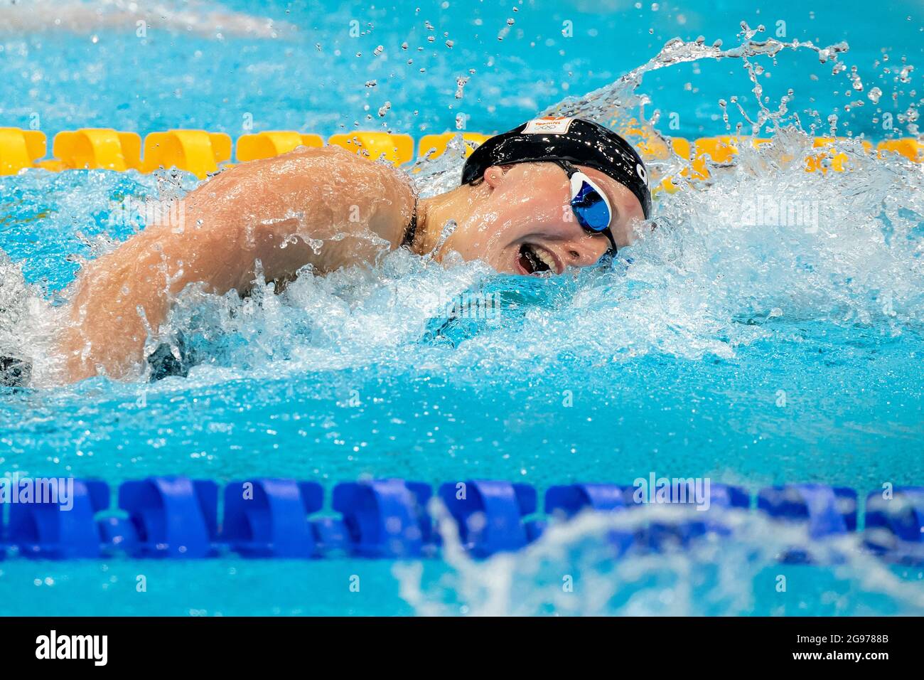 TOKYO, JAPAN - JULY 24: Kim Busch of Netherlands competing in the women ...