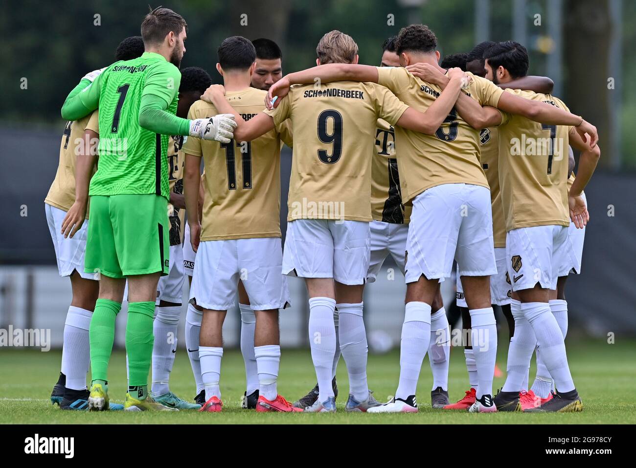 UTRECHT, NETHERLANDS - JULY 24: Goalkeeper Maarten Paes of Jong FC ...