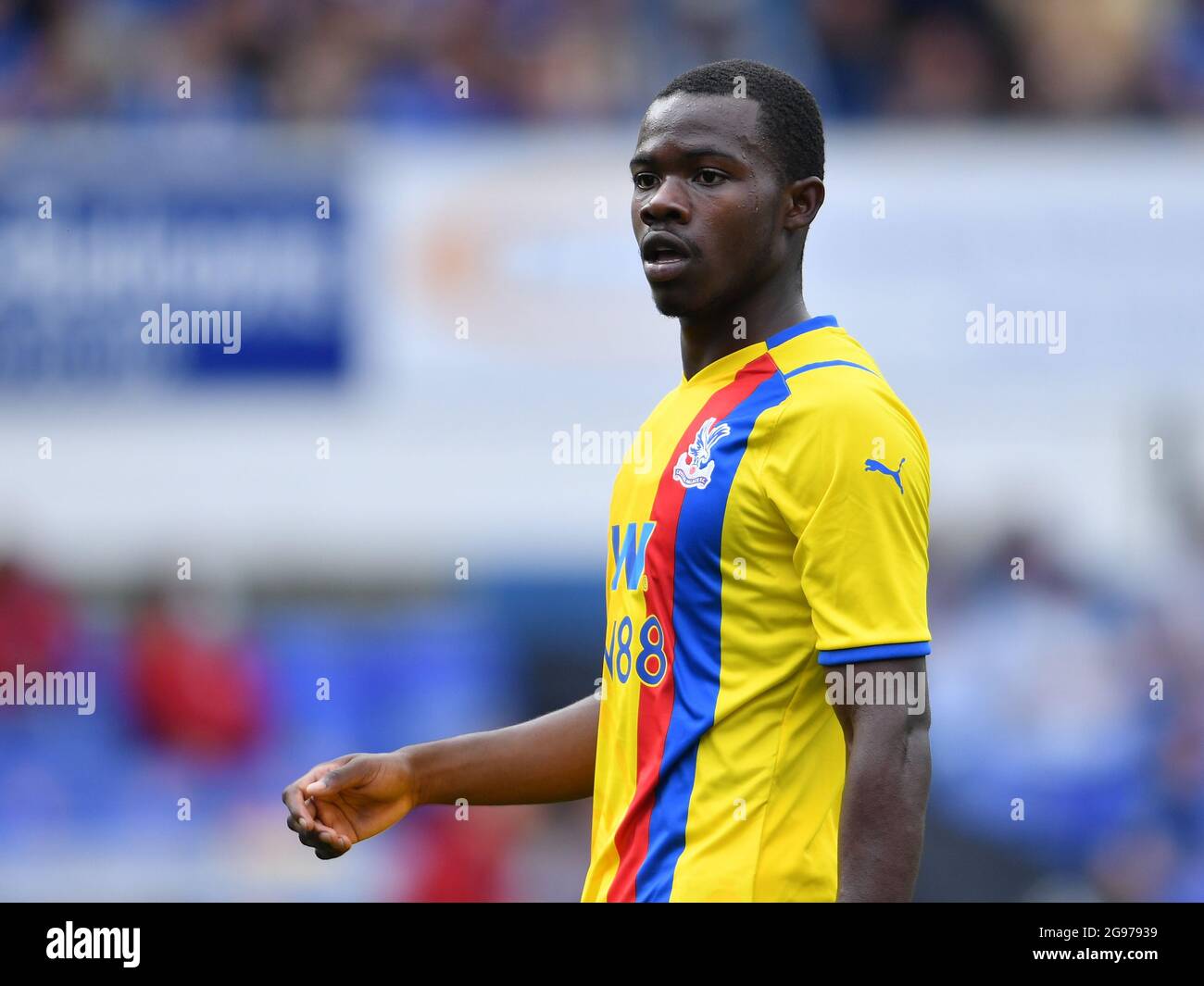 Crystal Palace's Tyrick Mitchell during the pre-season friendly match ...