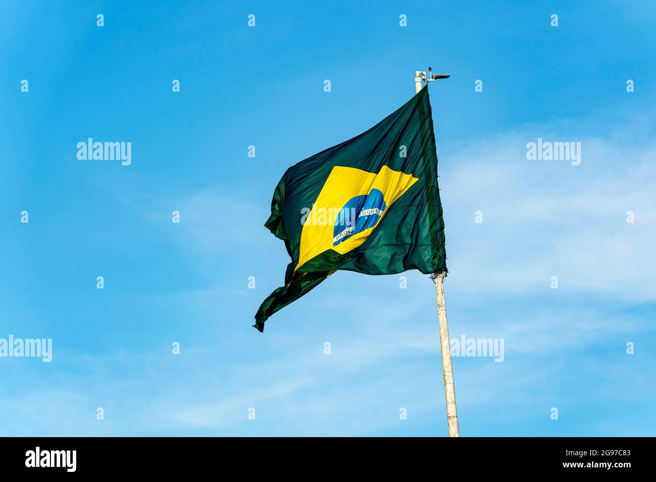 Brazil's flag hi-res stock photography and images - Alamy