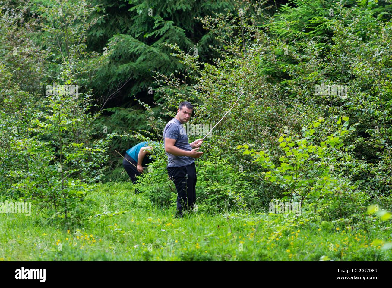 Collecting something hi-res stock photography and images - Alamy