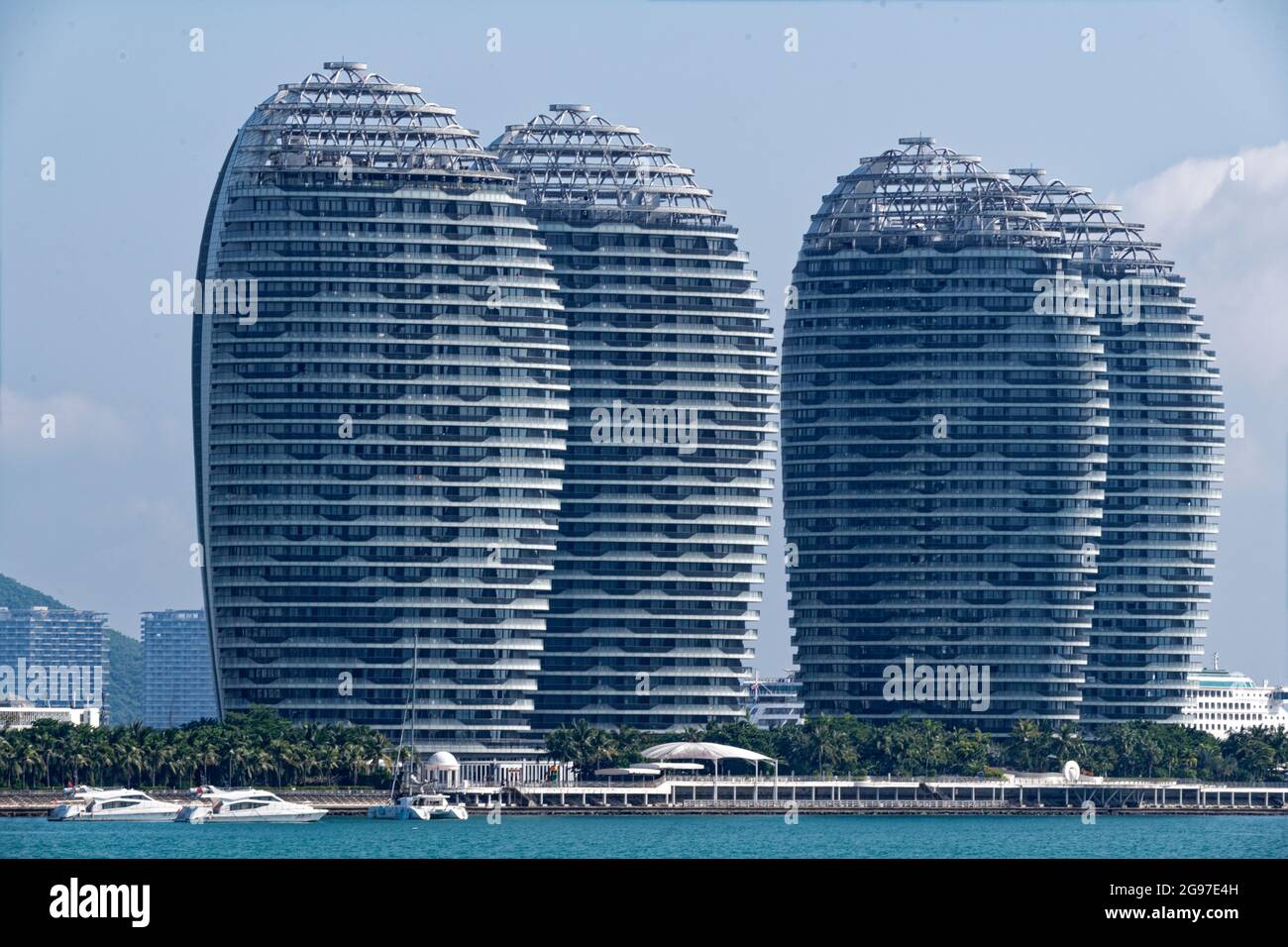 iconic buildings of sanya china Stock Photo - Alamy
