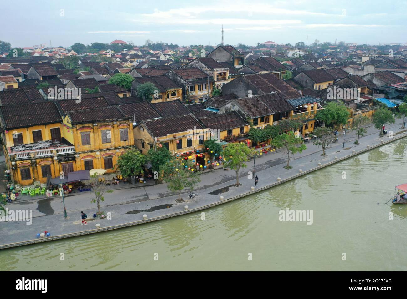 Nice Hoi An ancient town in Quang Nam province central Vietnam Stock ...