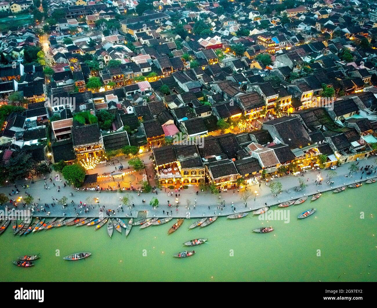 Nice Hoi An Ancient Town In Quang Nam Province Central Vietnam Stock