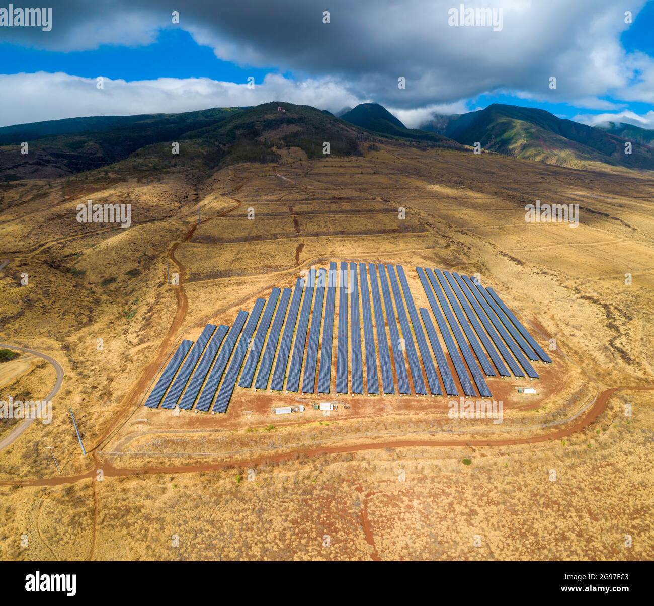 Aerial images of solar farm hi-res stock photography and images - Alamy