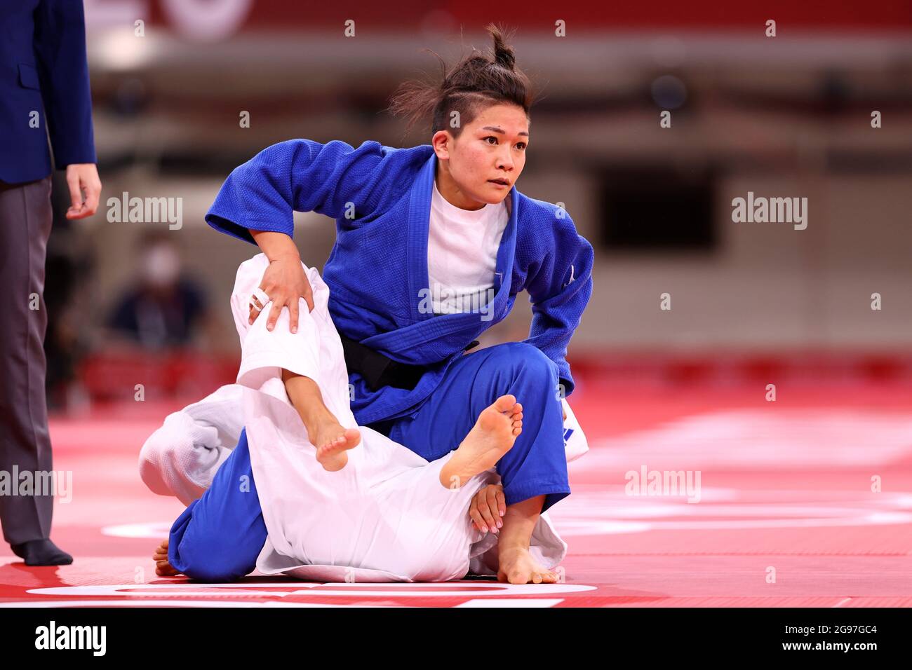 Tokyo, Japan. 24th July, 2021. Funa Tonaki (JPN) Judo : Women's -48kg Semi-Final during the ...