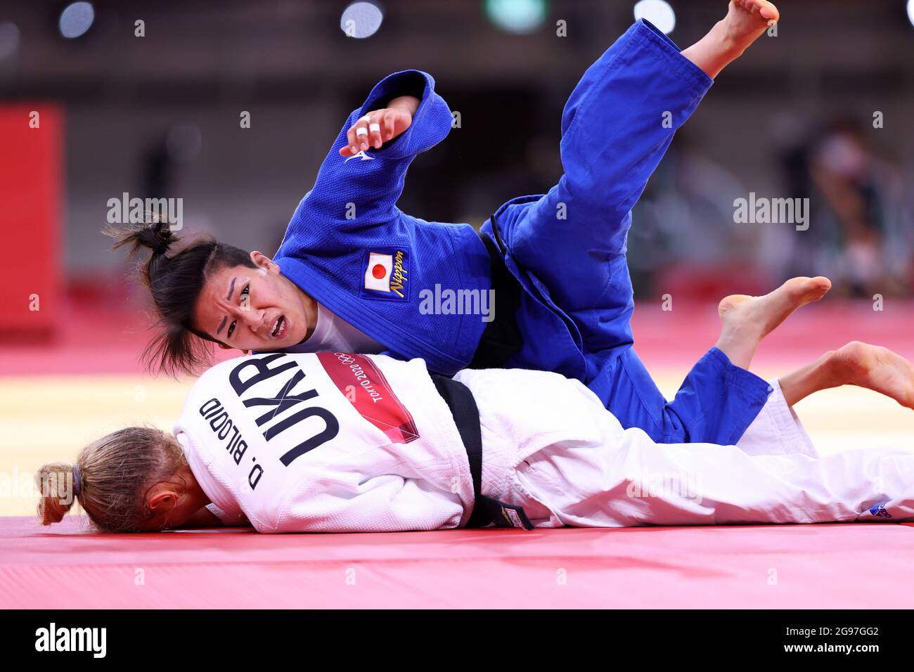 Tokyo, Japan. 24th July, 2021. Funa Tonaki (JPN) Judo : Women's -48kg Semi-Final during the ...