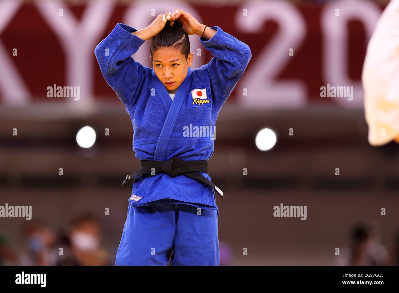 Tokyo, Japan. 24th July, 2021. Funa Tonaki (JPN) Judo : Women's -48kg Semi-Final during the ...