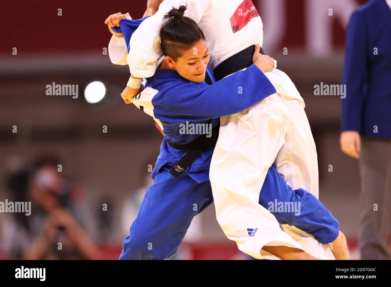 Tokyo, Japan. 24th July, 2021. Funa Tonaki (JPN) Judo : Women's -48kg Semi-Final during the ...