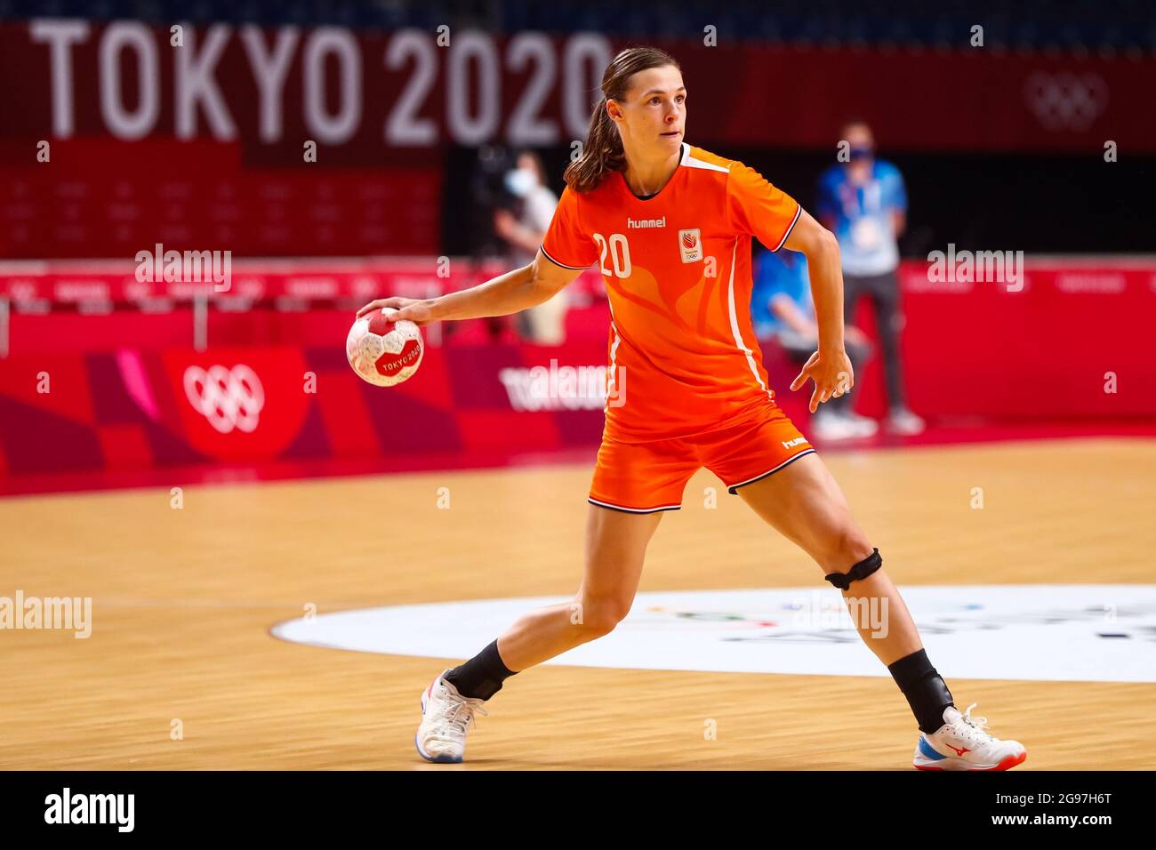 TOKYO, JAPAN - JULY 25: Inger Smits of the Netherlands during the Tokyo ...
